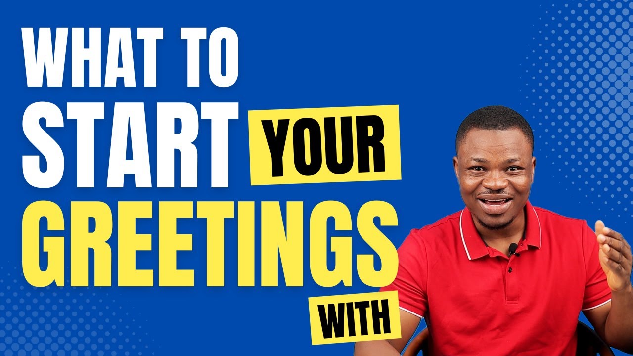 What to start your Twi greetings with - LearnAkan