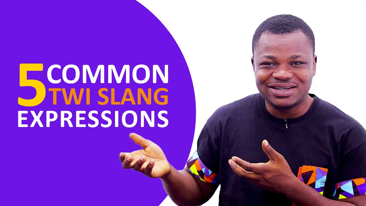 Common Twi Slang Expressions - LearnAkan