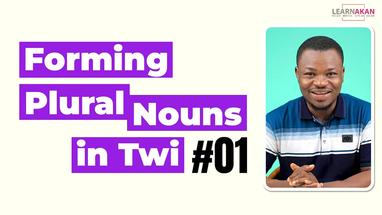 The Akan (Twi) Alphabet | LEARNAKAN